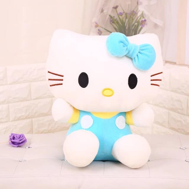 Peluche Hello Kitty azul • Mi Peluche