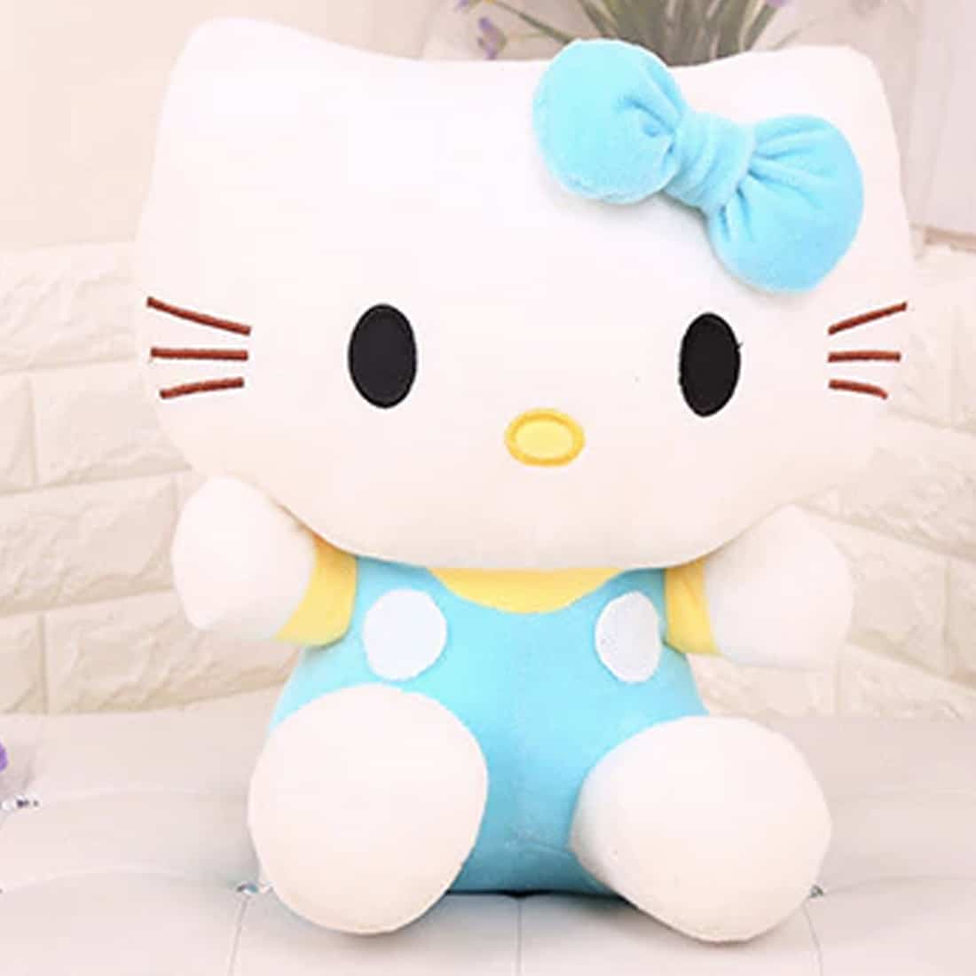 Peluche Hello Kitty azul • Mi Peluche