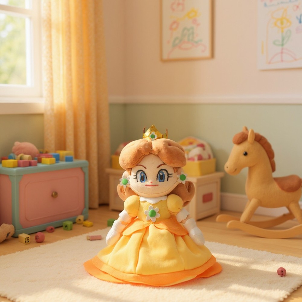Peluche Princesa Daisy de Mario • Mi Peluche