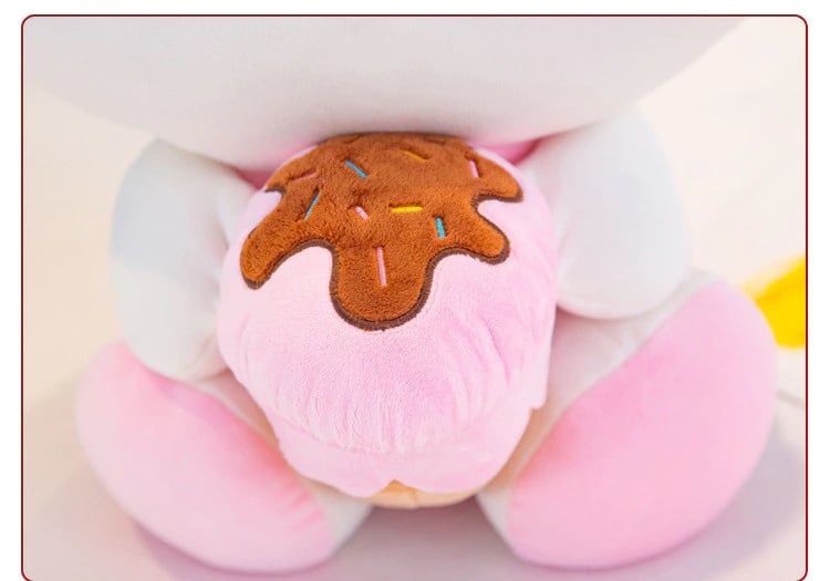 Peluche Hello Kitty con helado • Mi Peluche