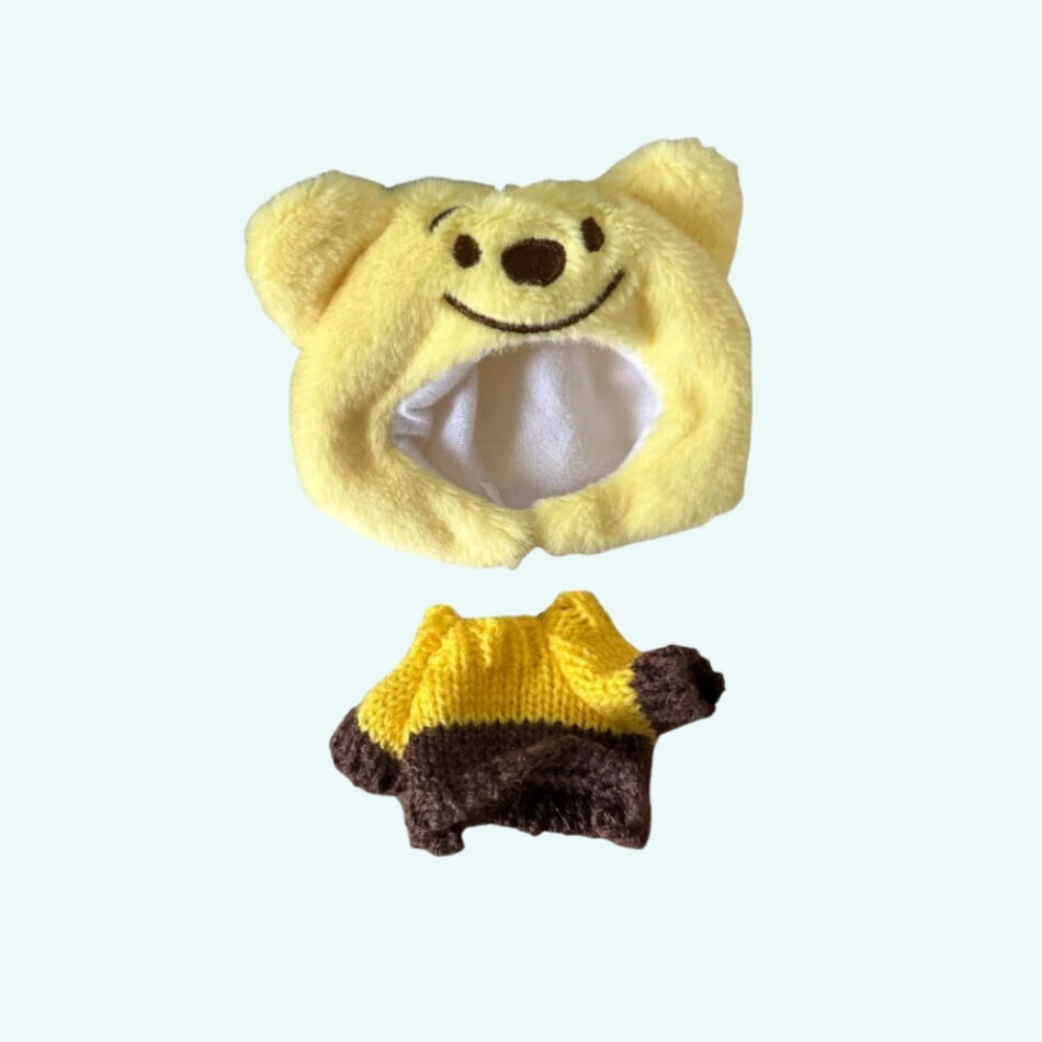 Conjunto de Winnie the Pooh para peluche Labubu • Mi Peluche