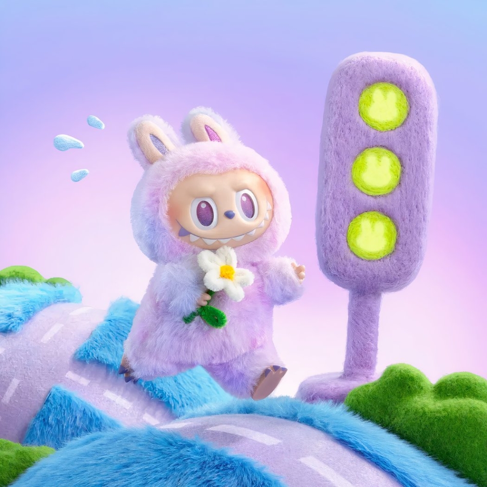 Peluche llavero estilo Labubu colores pop • Mi Peluche